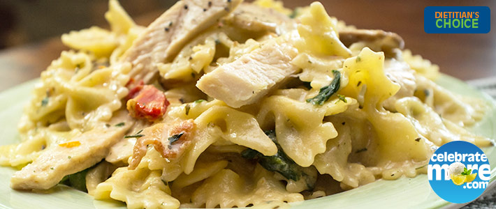 Tuscan Pasta Freezer Meal | CelebrateMORE.com