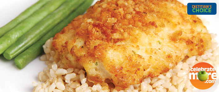 Crumb Coated Cod Fillet | CelebrateMORE.com