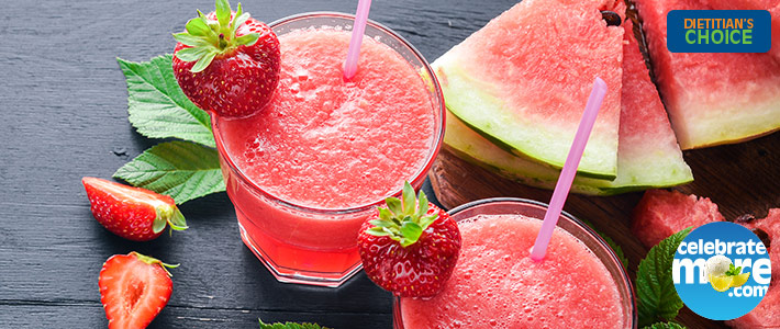 Strawberry Watermelon Frozen Slush | CelebrateMORE.com